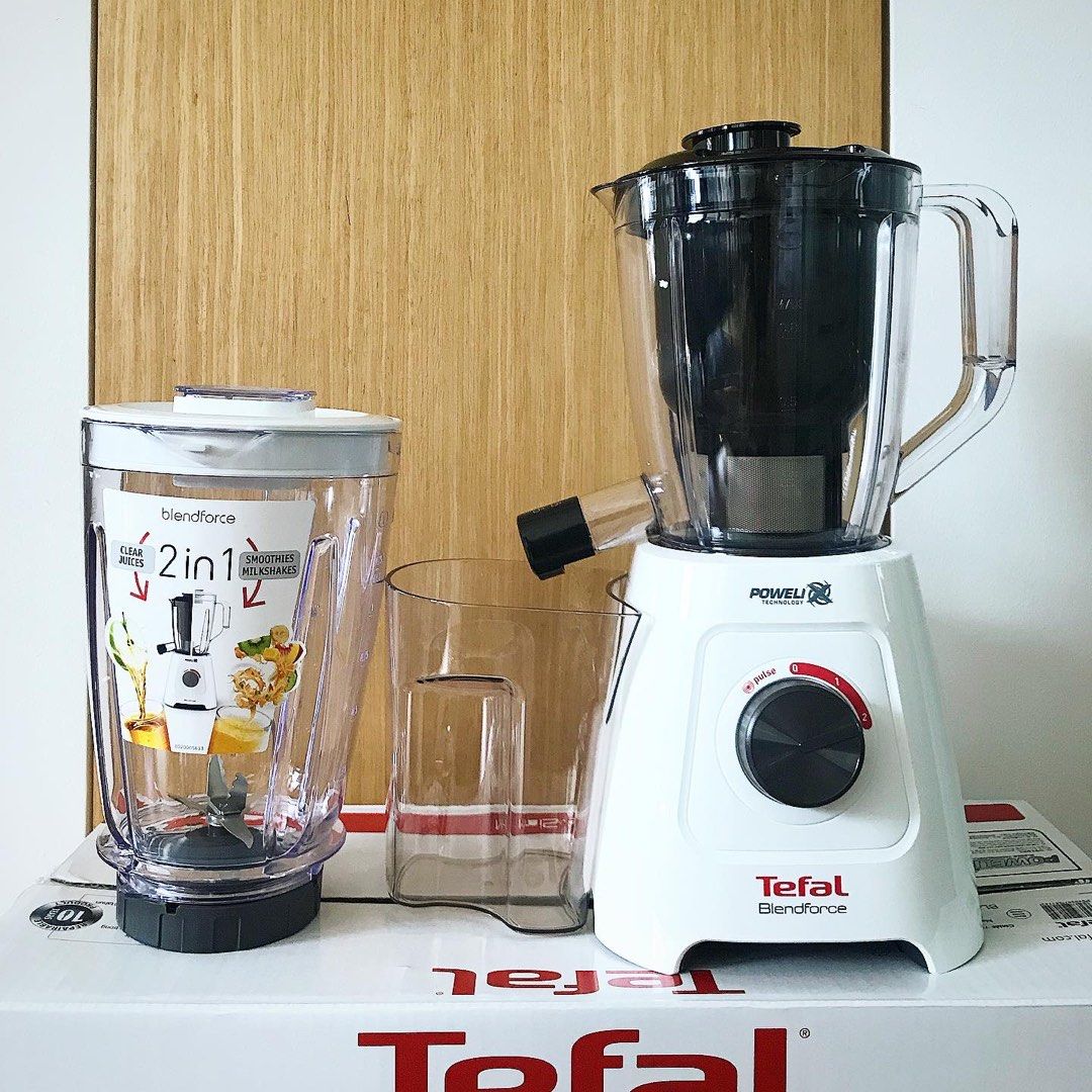 Tefal Blender 2 in 1 add smoothies and juices in your life Blendforce 2in1, TV & Home Appliances ...
