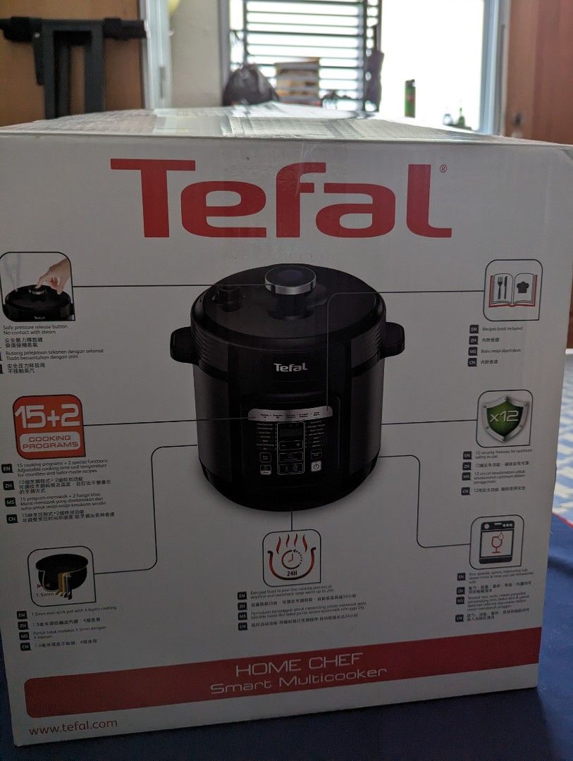 Tefal Home chef Smart multicooker, TV & Home Appliances, Kitchen ...