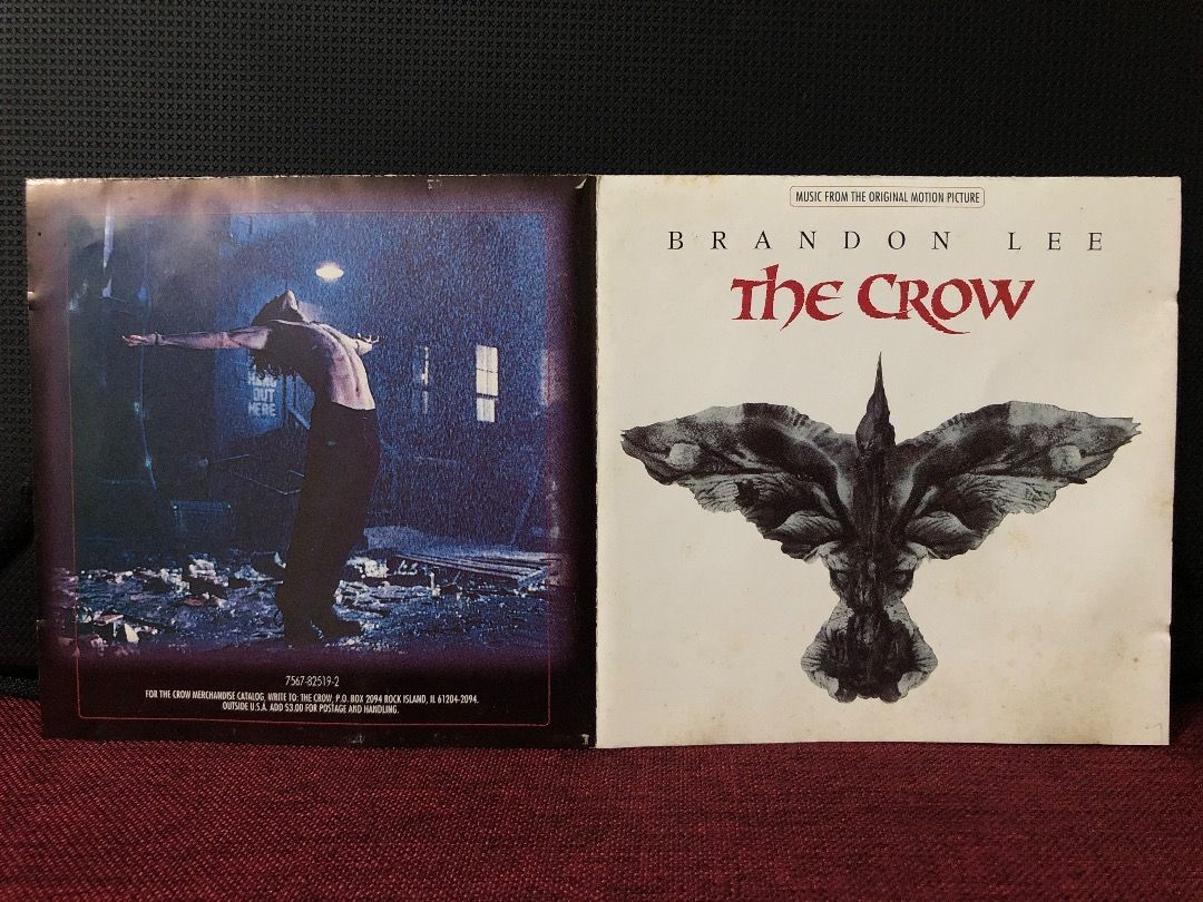 The Crow - Soundtrack (RARE), Hobbies & Toys, Music & Media, CDs & DVDs ...