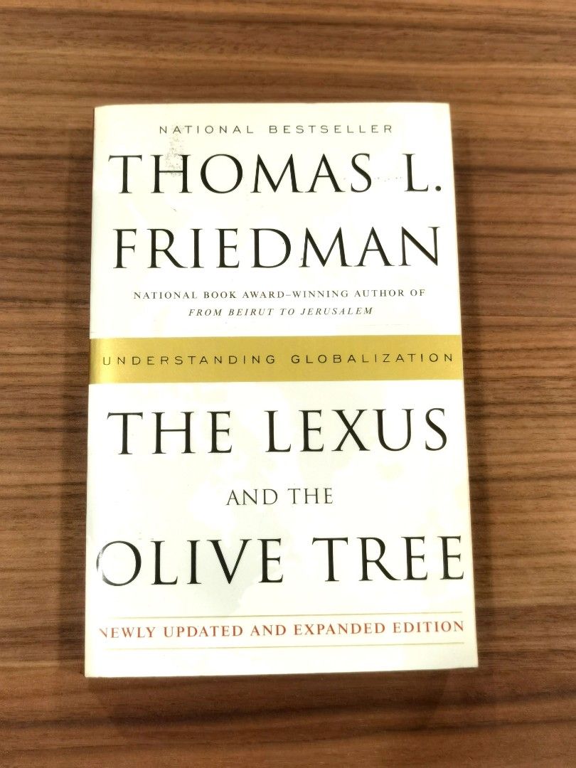 The Lexus And The Olive Tree Book By Thomas L Friedman, Hobbies & Toys ...