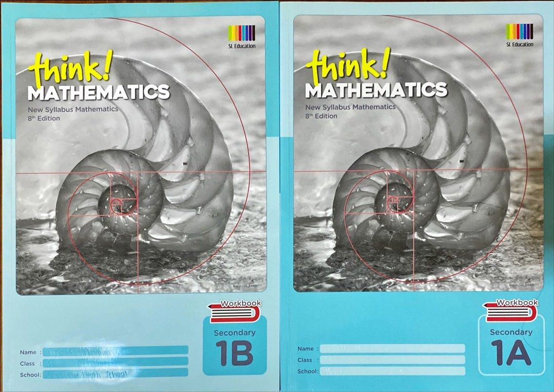 Think! Mathematics Workbook 1A, 1B, Hobbies & Toys, Books & Magazines ...