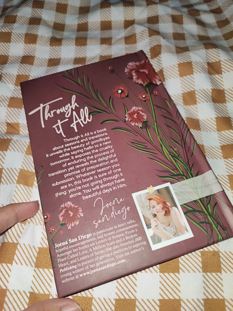 Through It All by Joena Sandiego, Hobbies & Toys, Books & Magazines ...