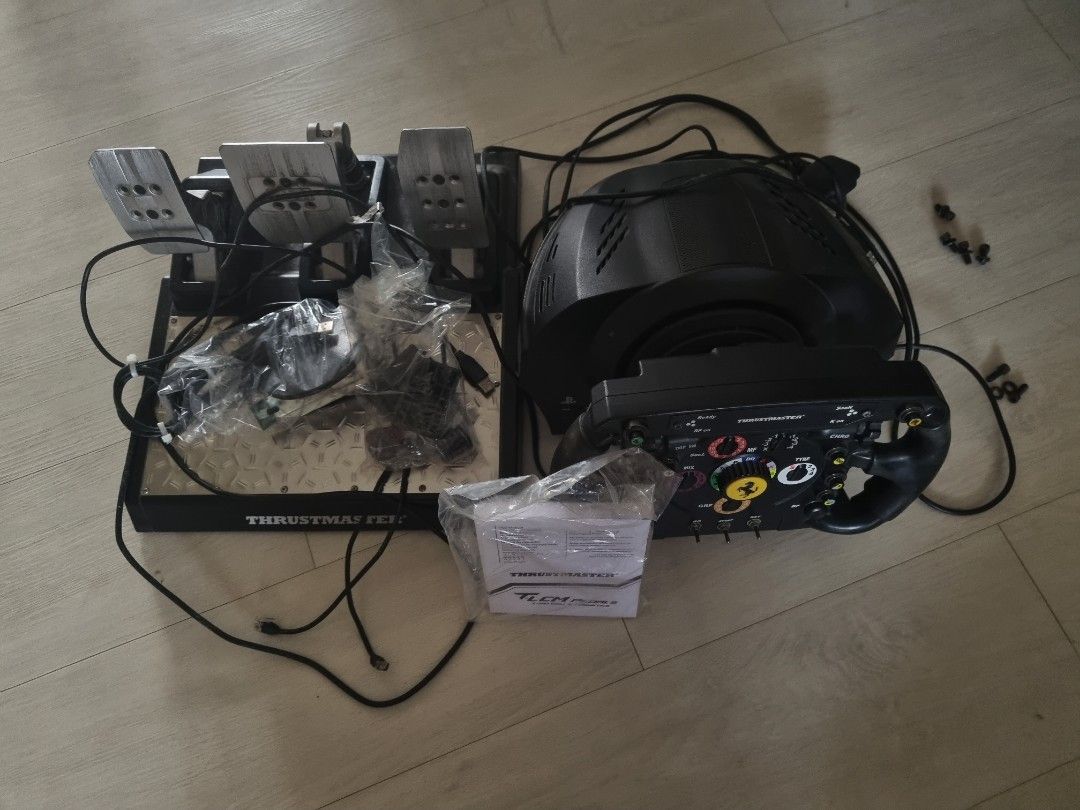 Thrustmaster Set, Video Gaming, Gaming Accessories, Controllers on ...