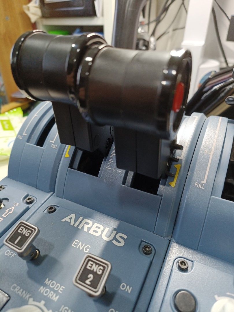 Thrustmaster Tca Airbus Throttle Quadrant With Add On Video Gaming