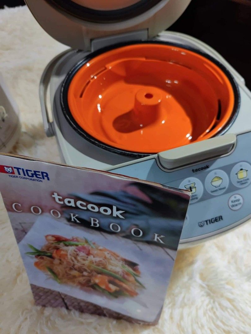 TIGER rice cooker "Tacook", TV & Home Appliances, Kitchen Appliances ...