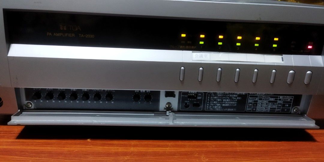 TOA PA Amplifier TA-2030, Audio, Soundbars, Speakers & Amplifiers on ...
