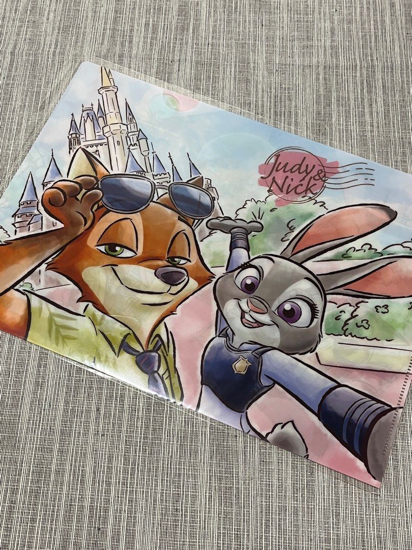 Tokyo Disney - Zootopia / Disney Princess file 優獸大都會 / 迪士尼公主文件夾, 興趣及遊戲 ...