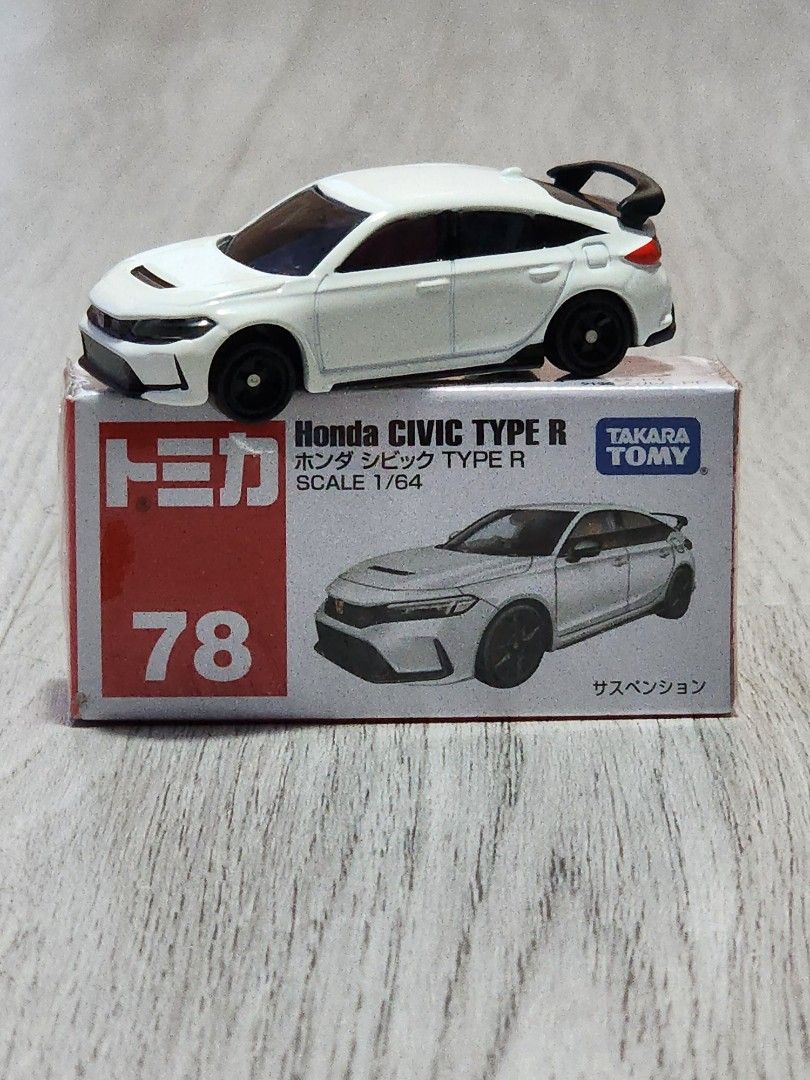 Tomica Honda Civic Type R, Hobbies & Toys, Toys & Games on Carousell