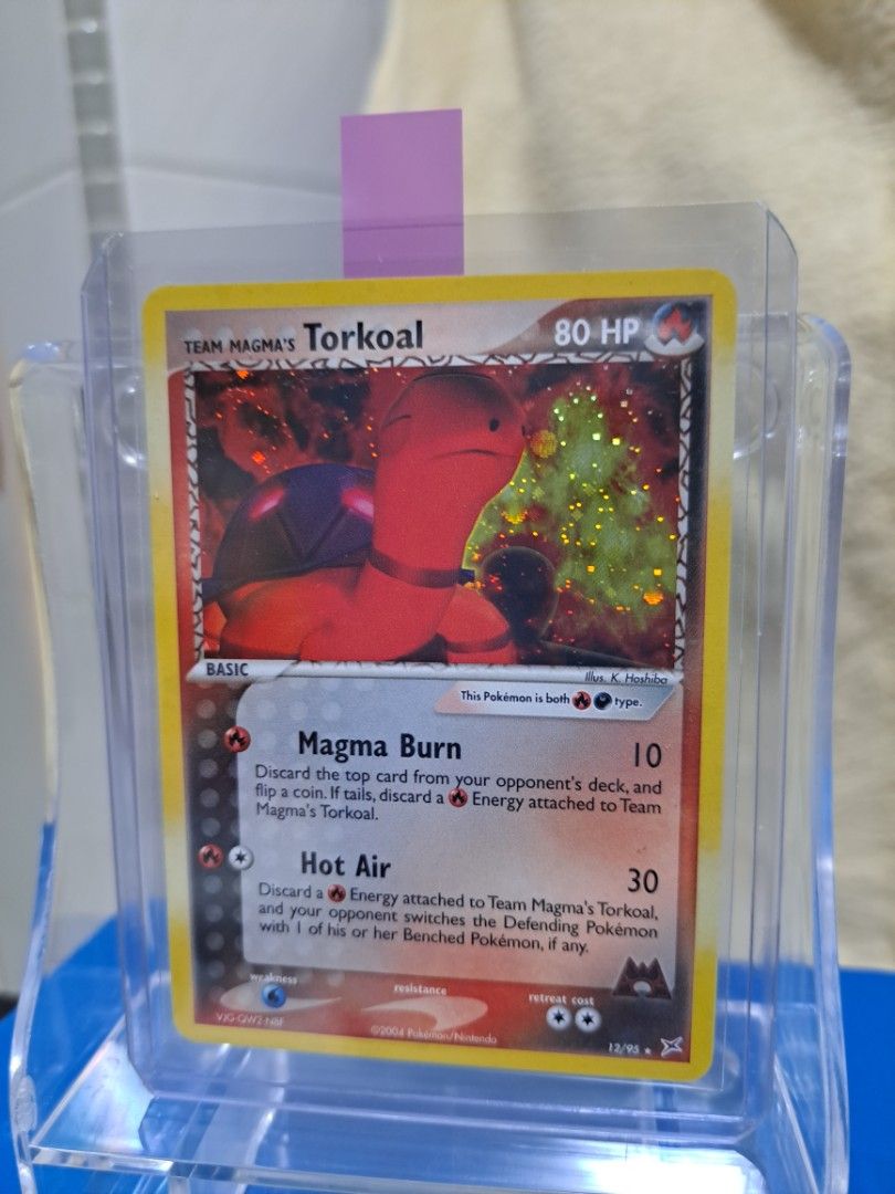 Torkoal - Pokemon Card, Hobbies & Toys, Toys & Games on Carousell
