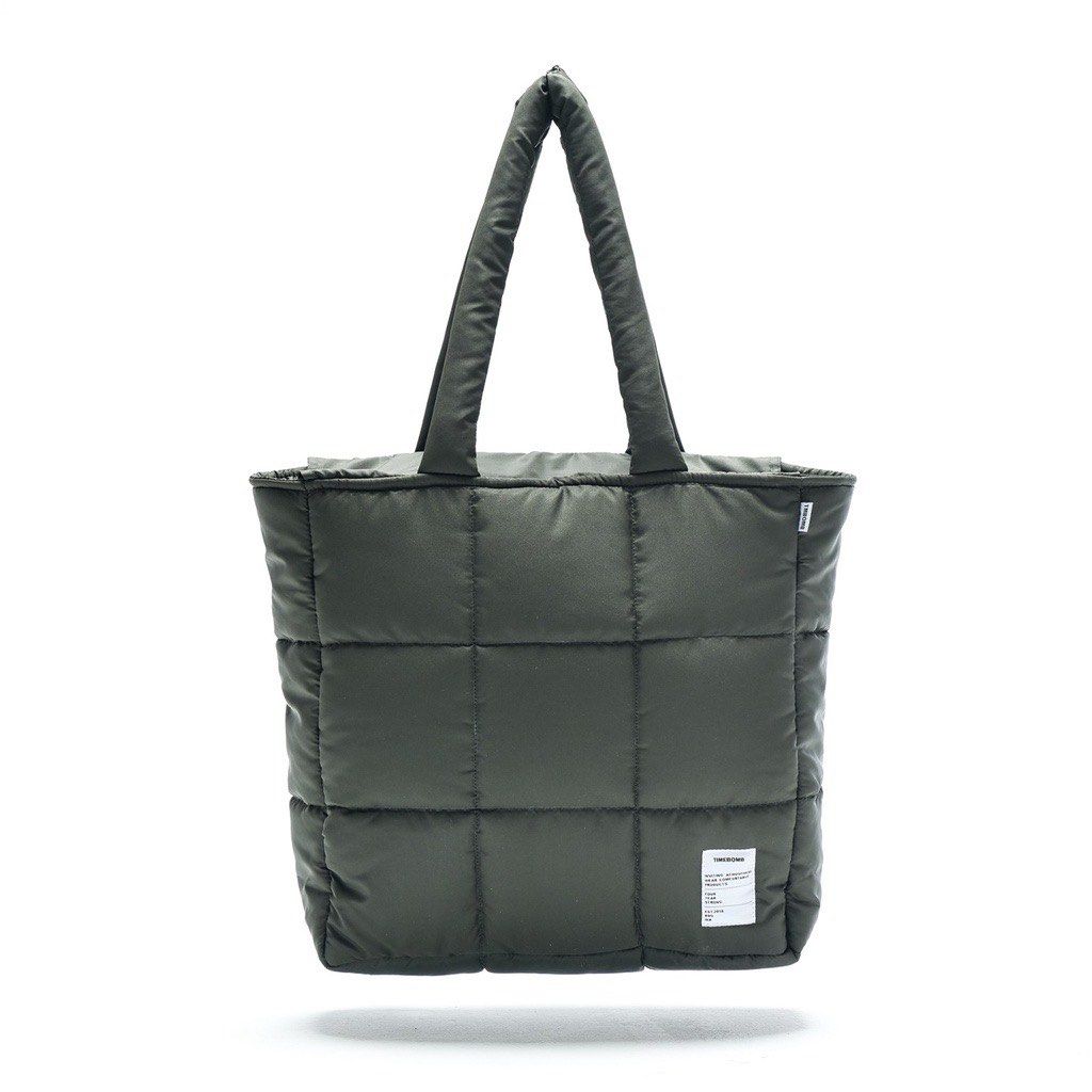 Totebag | Puff tote bag | Puff bag | Puffy bag | L, Women's Fashion ...