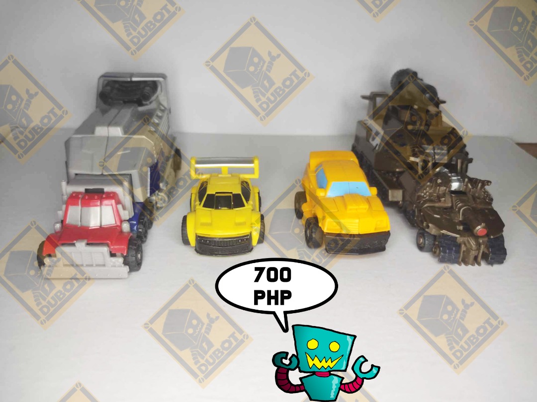 Transformers Bot Shot and Jumpshot set Megatron Optimus Prime and ...