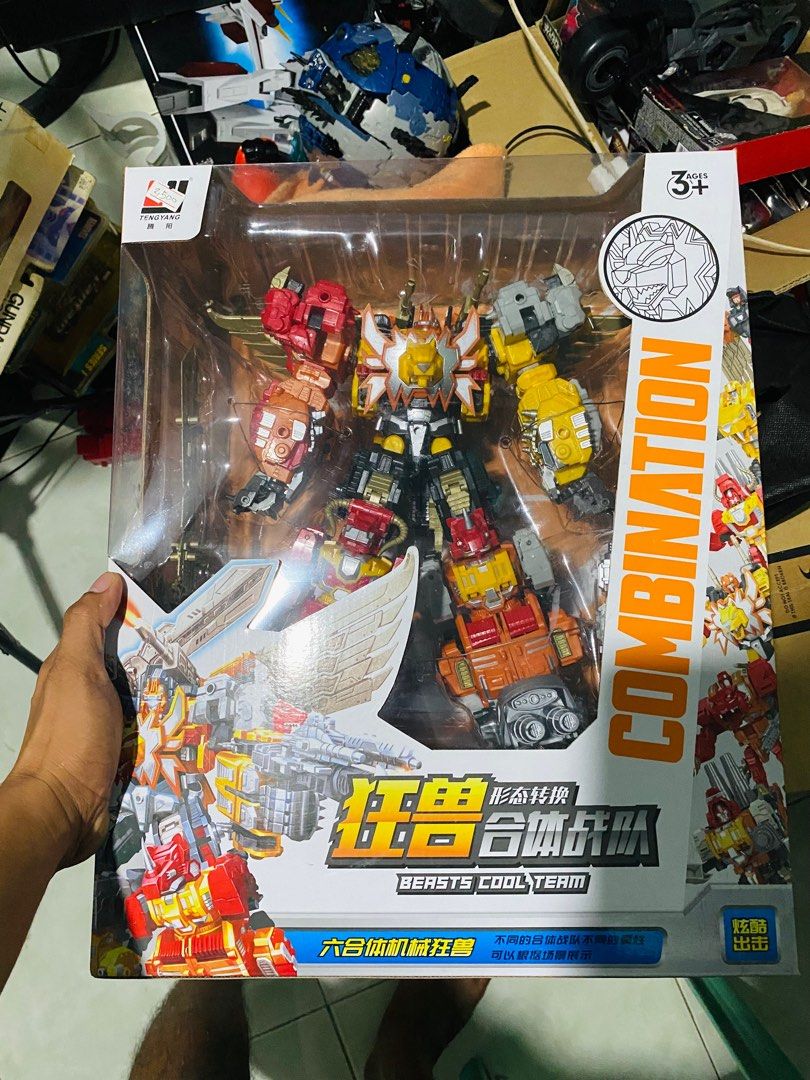 Transformers Predaking Combiner Hobbies And Toys Toys And Games On Carousell