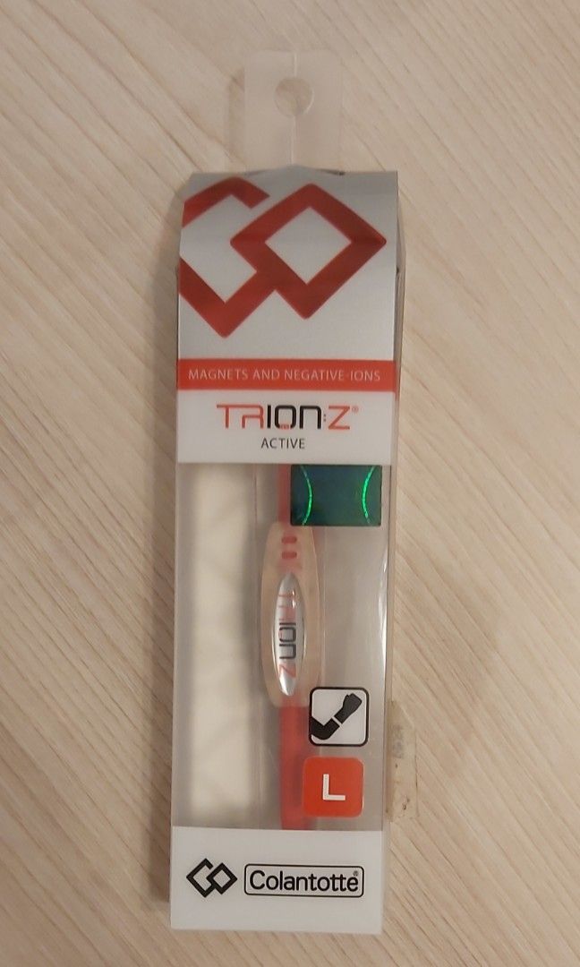 TRION:Z Colantotte magnets & negative ions bracelet, 健康及營養食用品, 健康補充品 ...