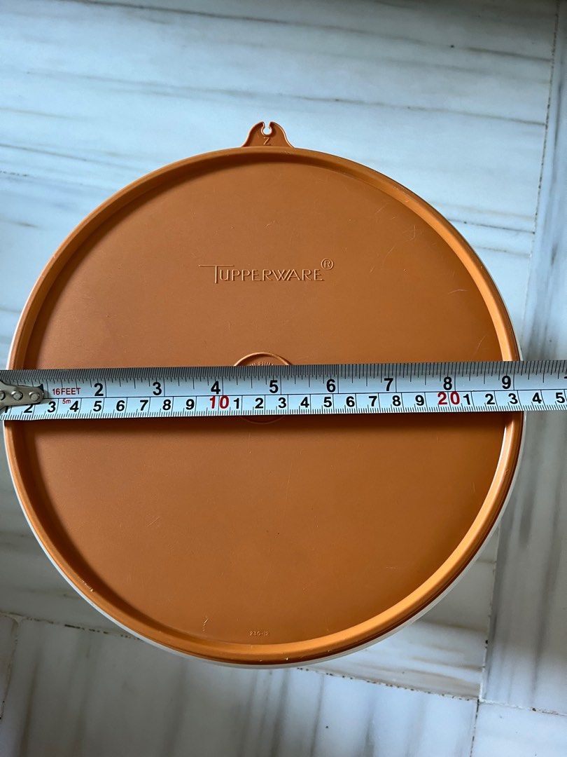 Tupperware round storage container x 3, Furniture & Home Living ...