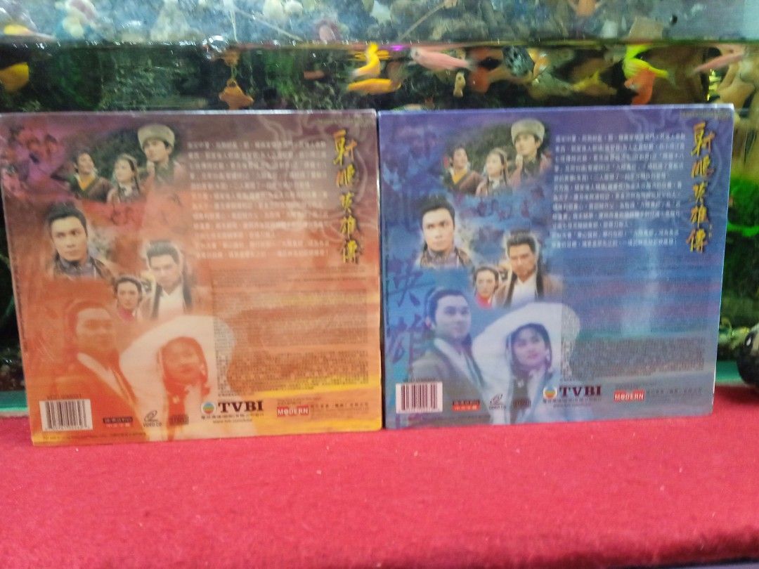 TVB劇集 射鵰英雄傳 vcd全套 張智霖 朱茵, 興趣及遊戲, 音樂、樂器 & 配件, 音樂與媒體 - CD 及 DVD - Carousell