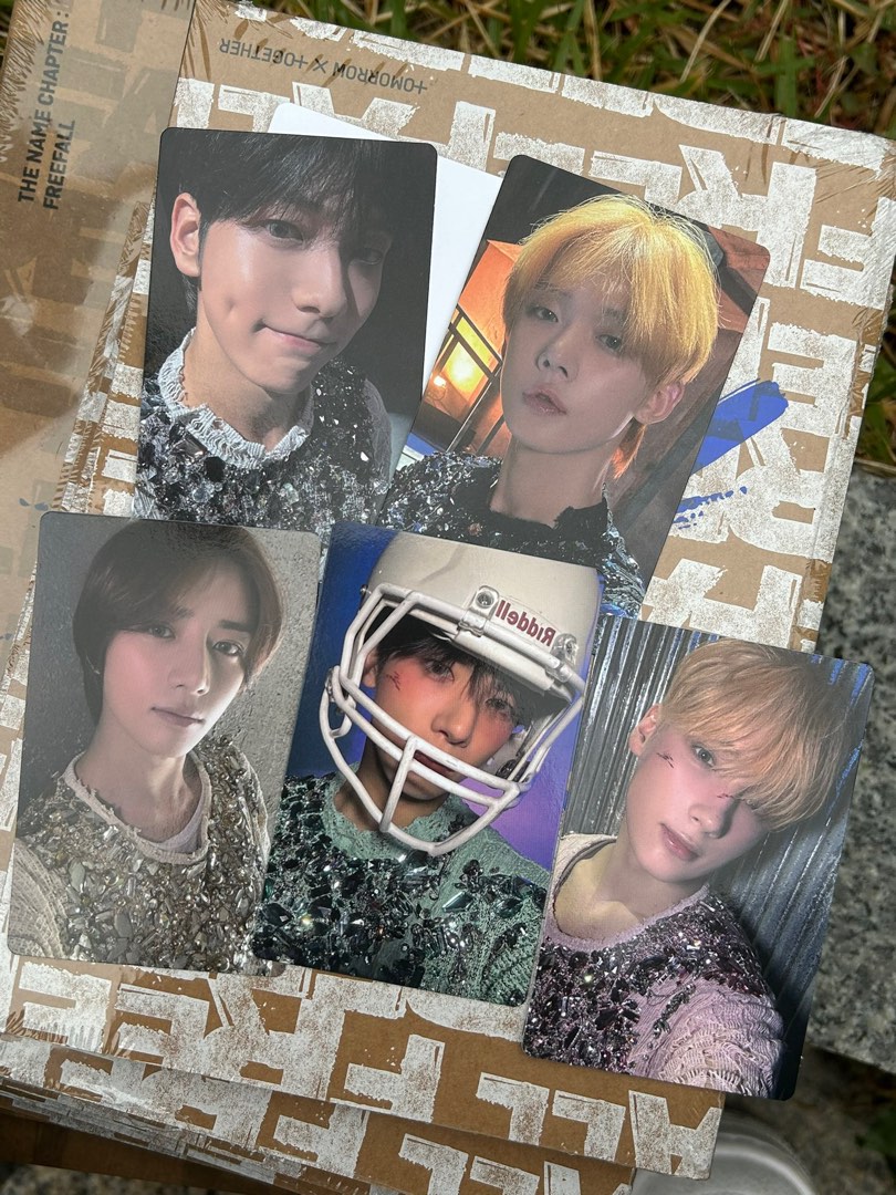 TXT PHOTOCARDS FREEFALL SHOWCASE LIVE, Hobbies & Toys, Collectibles ...