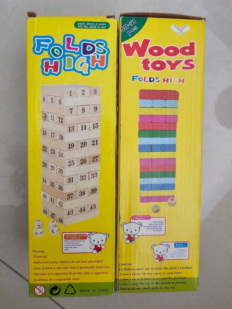Uno Stacko, Hobbies & Toys, Toys & Games on Carousell