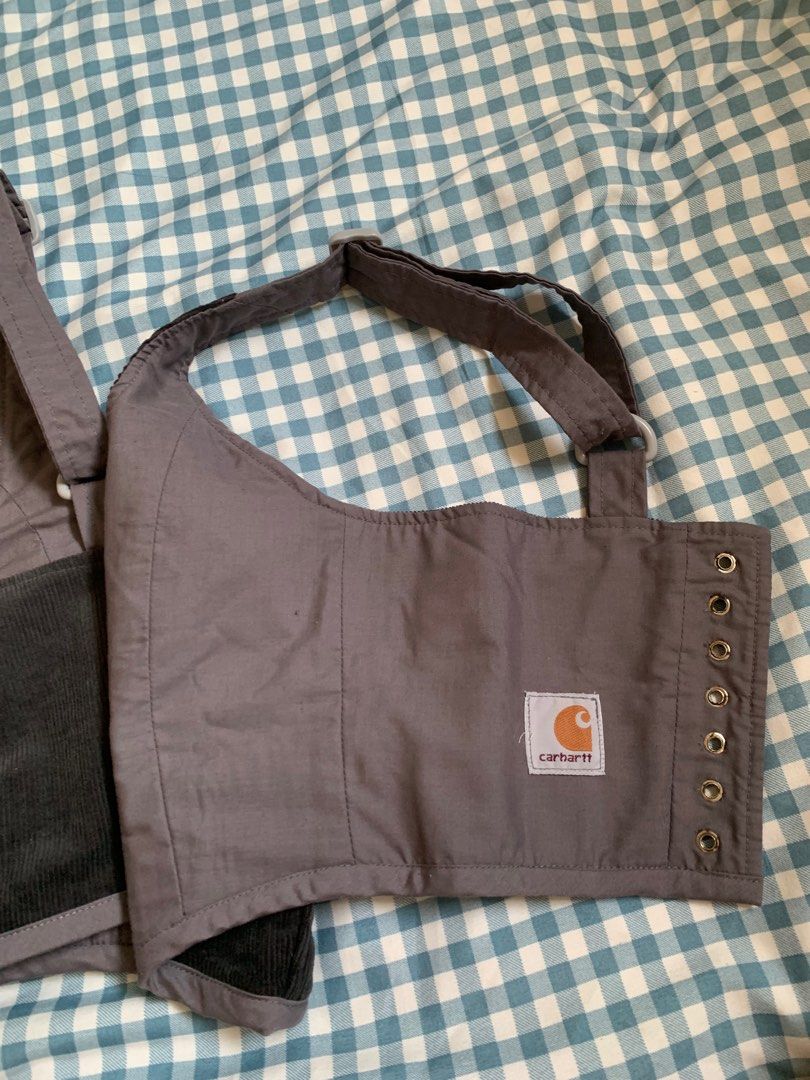 Upcycle carhart corset top, Women's Fashion, Tops, Other Tops on Carousell
