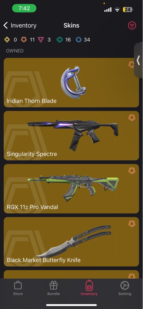 Valorant acc, Video Gaming, Video Games, Others on Carousell