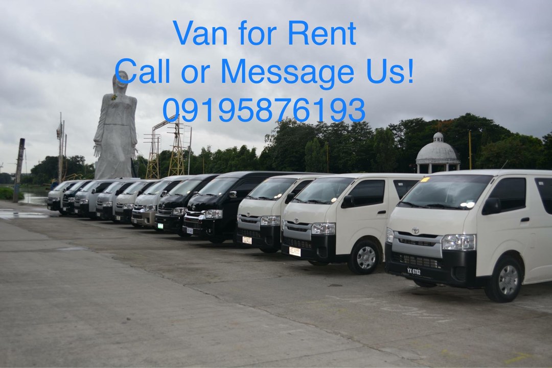 Van Car for rent Makati Cavite Manila brand new units, Vehicle Rentals ...