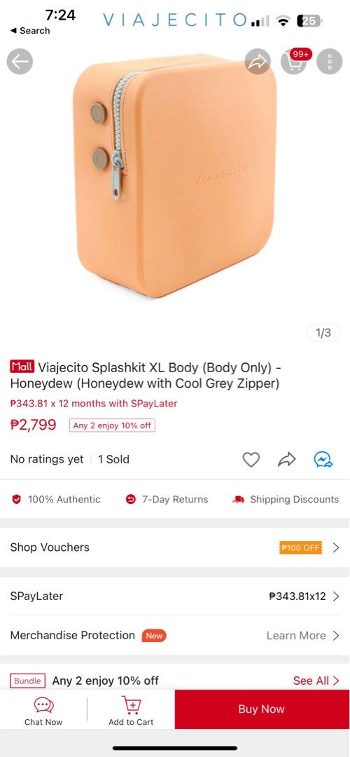 Viajecito Splashkit XL Body - Honeydew, Women's Fashion, Bags & Wallets ...