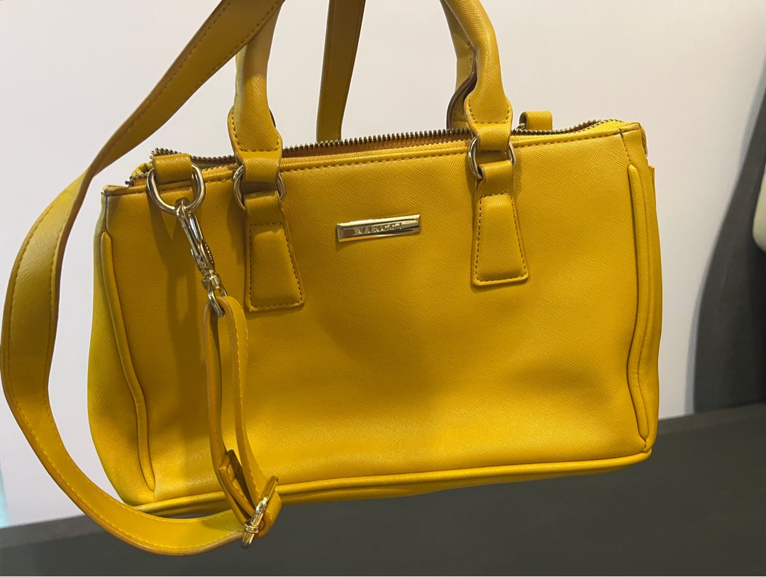 Vincci Mustard Crossbody Handbag, Women's Fashion, Bags & Wallets ...