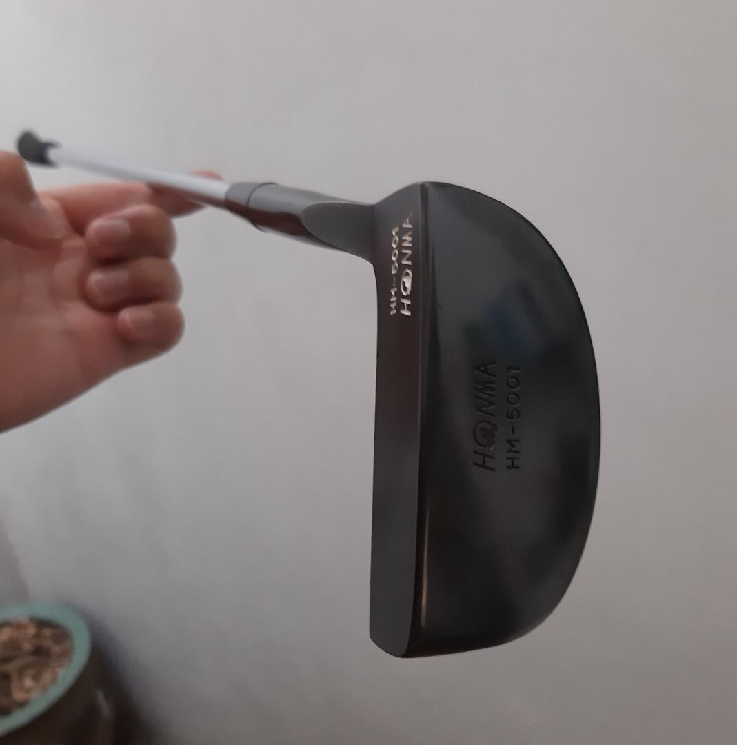 Vintage Honma HM-5001 Half Mallet Head Putter, Sports Equipment, Sports ...