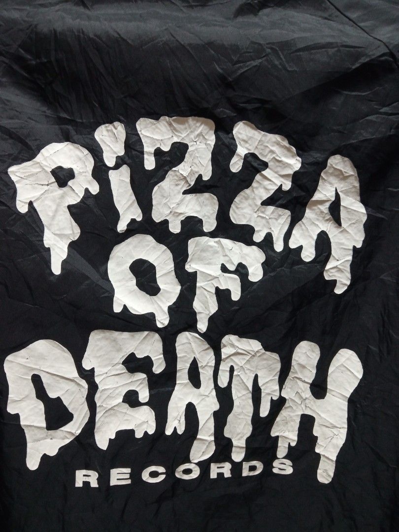 Vintage Pizza Of Death Coach Jacket, Men's Fashion, Coats, Jackets and ...