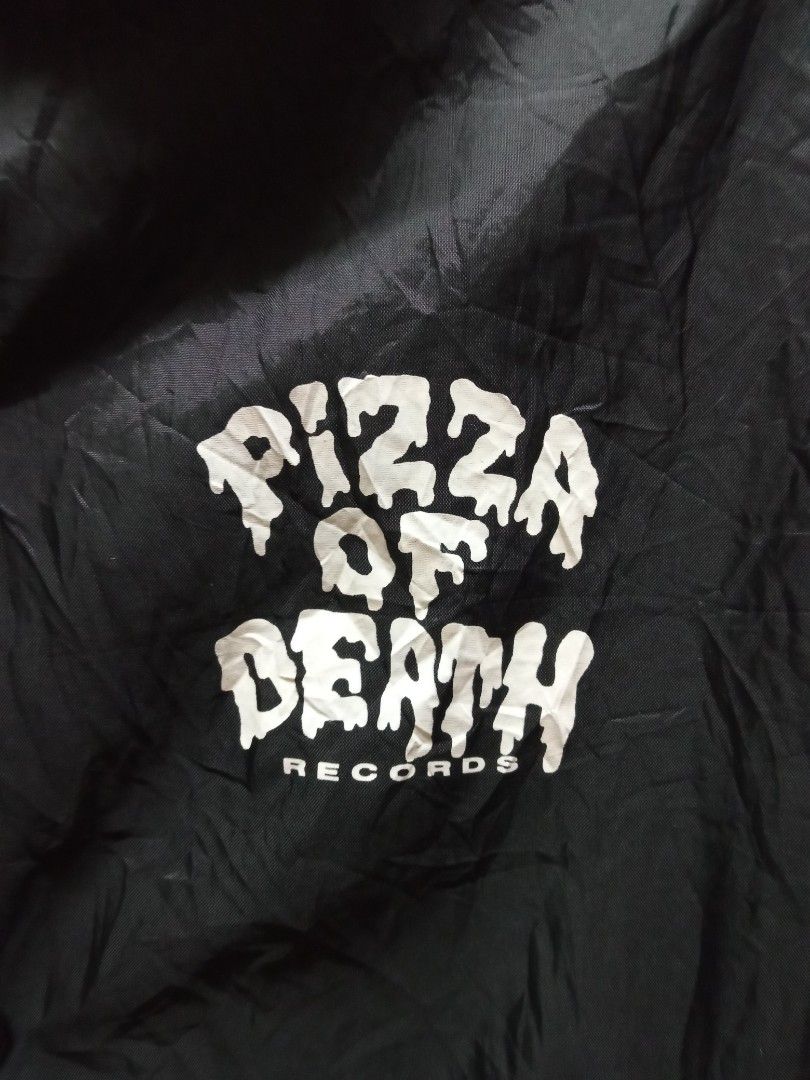 Vintage Pizza Of Death Coach Jacket, Men's Fashion, Coats, Jackets and ...