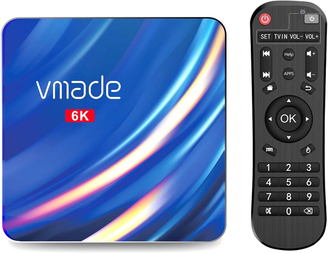 Vmade X96 MAX 6K Android TV Box Android 10.0 4GB RAM 64GB ROM Supports ...
