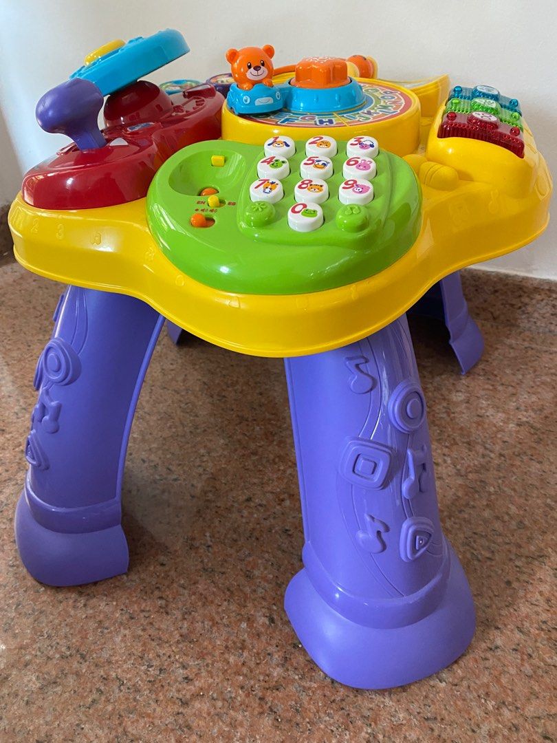 Vtech Magic Star Learning Table, Babies & Kids, Infant Playtime on ...