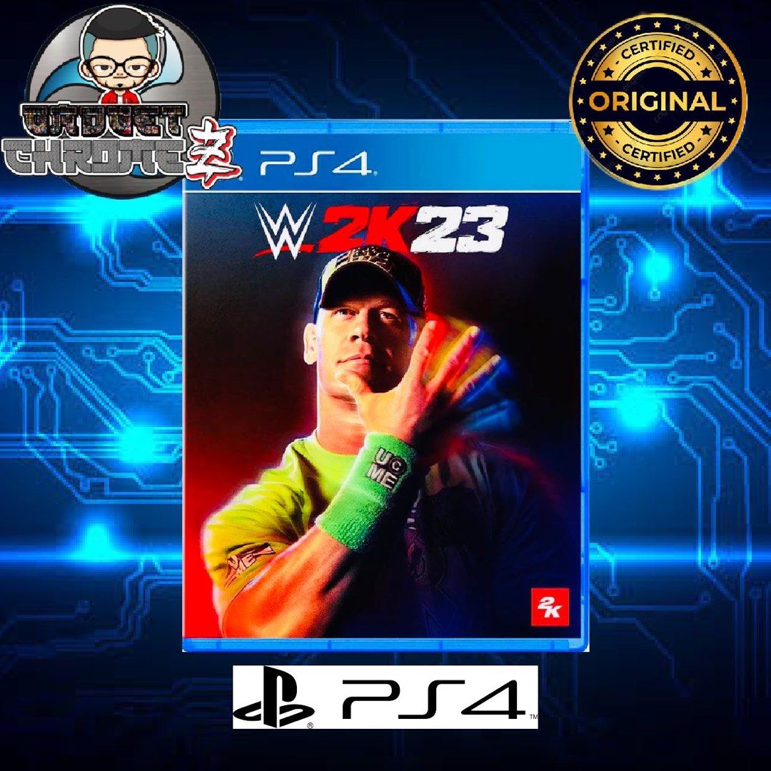 W2K23 WWE 2K23 | PS4 Game | BRANDNEW, Video Gaming, Video Games, PlayStation on Carousell