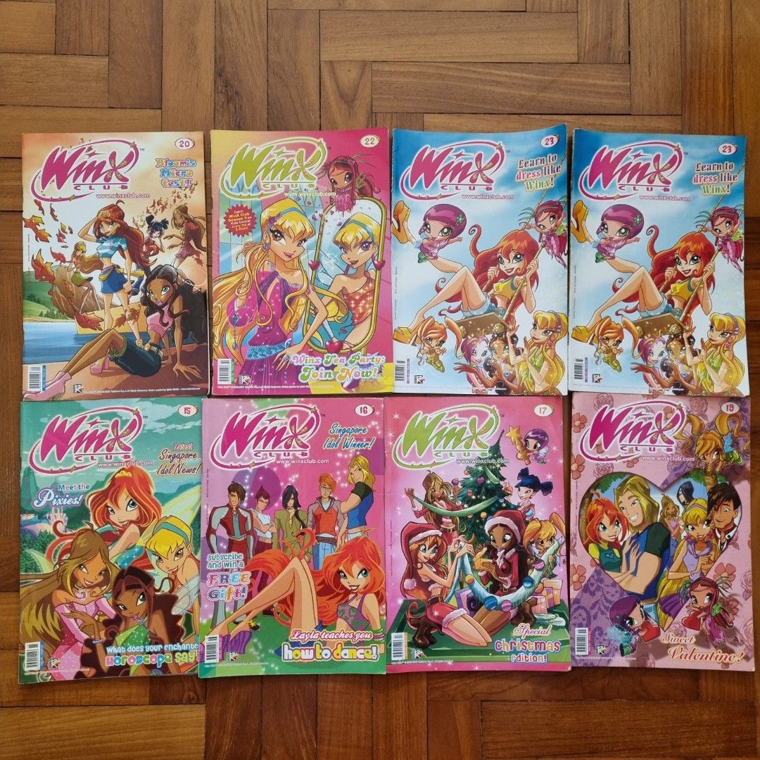 WINX CLUB, WITCH, FAIRIES, PRINCESS MAGAZINES, Hobbies & Toys, Books ...
