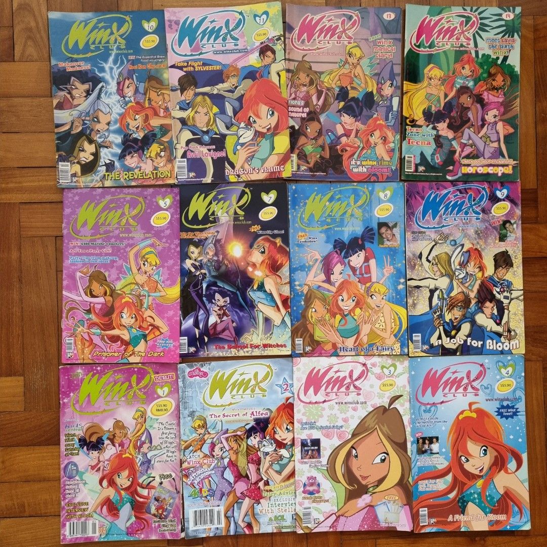 WINX CLUB, WITCH, FAIRIES, PRINCESS MAGAZINES, Hobbies & Toys, Books ...