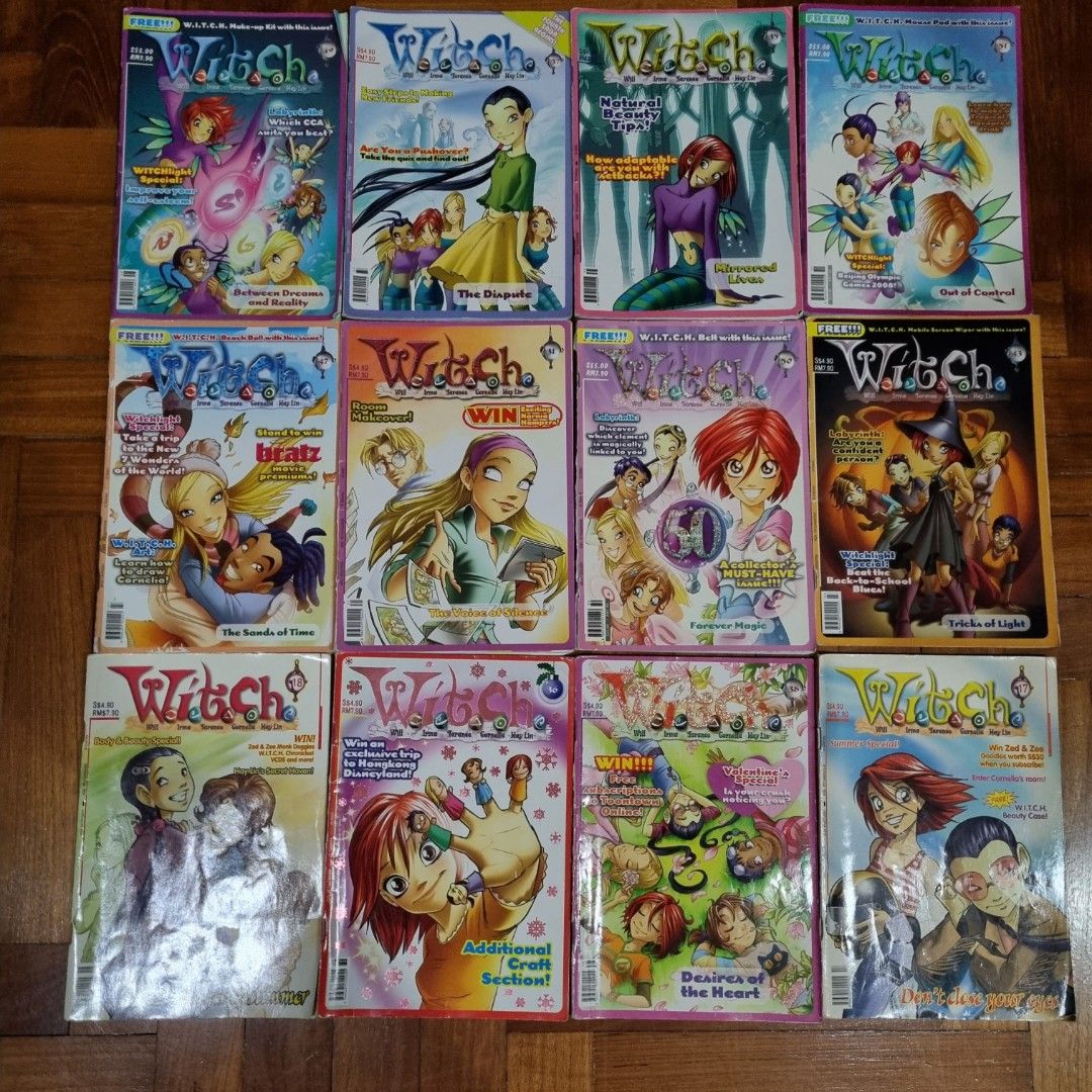WINX CLUB, WITCH, FAIRIES, PRINCESS MAGAZINES, Hobbies & Toys, Books ...