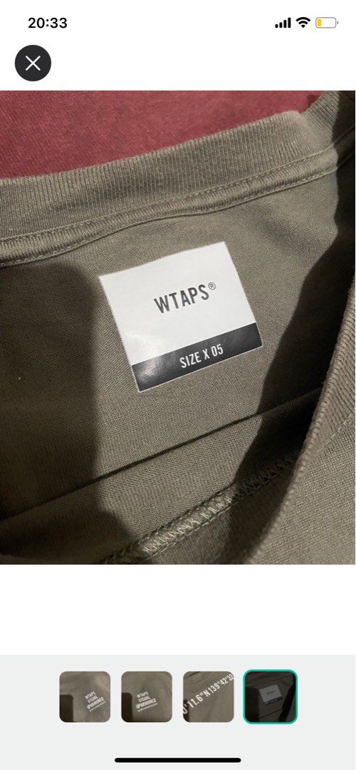 WTAPS / visual uparmored long sleeve tee, 男裝, 上身及套裝, T-shirt、恤衫、有領衫 - Carousell