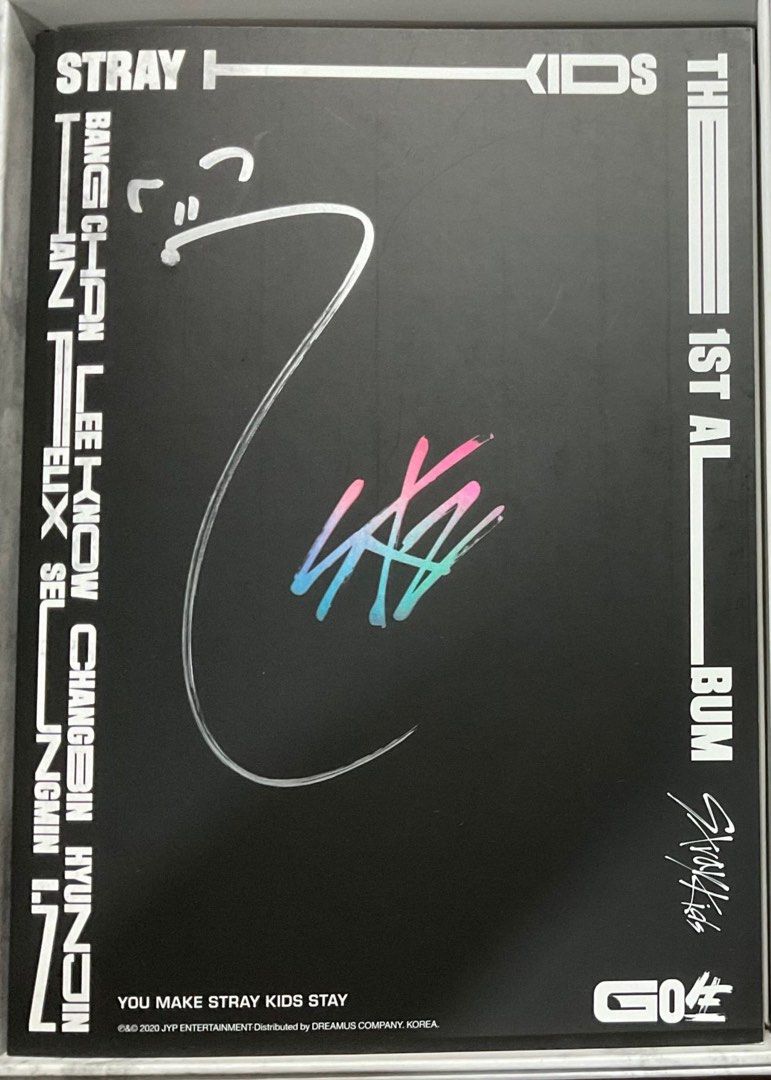 wts lfb stray kids skz jeongin i.n signed go live album, Hobbies & Toys ...