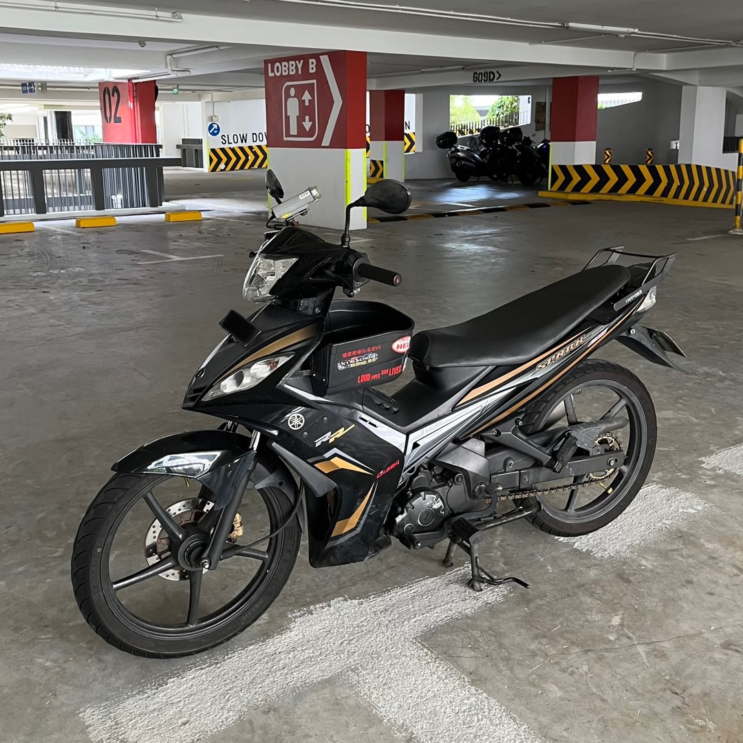 Yamaha Spark 135 with Yoshimura Tri-oval for sale, Motorcycles ...