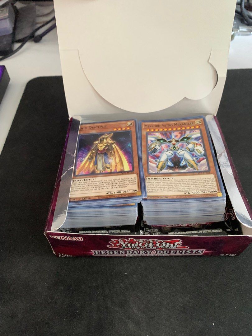 Yugioh TCG Legendary Duelist Rage of Ra Rare and Common Cards, Hobbies & Toys, Toys & Games on ...