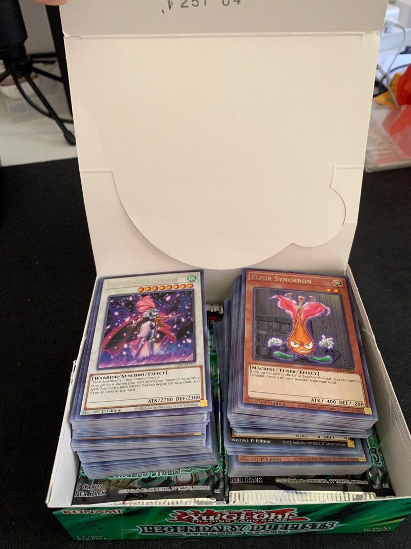 Yugioh TCG Legendary Duelist Synchro Storm Rare and Common Cards, Hobbies & Toys, Toys & Games ...