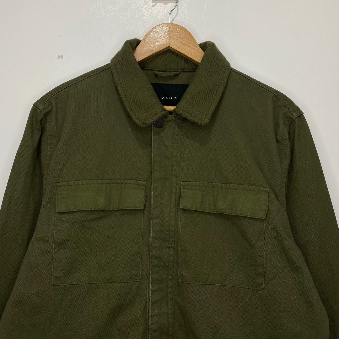 Zara Man Utility Jacket, Men's Fashion, Coats, Jackets and Outerwear on ...