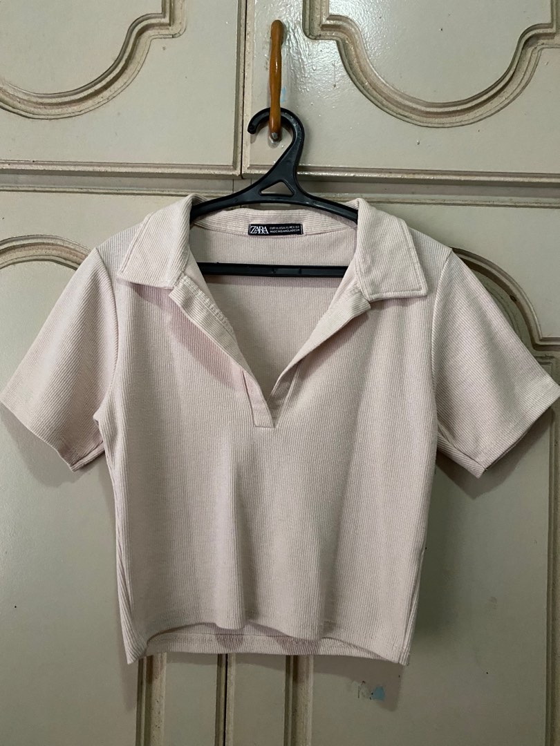 ZARA Top, Women's Fashion, Tops, Blouses on Carousell