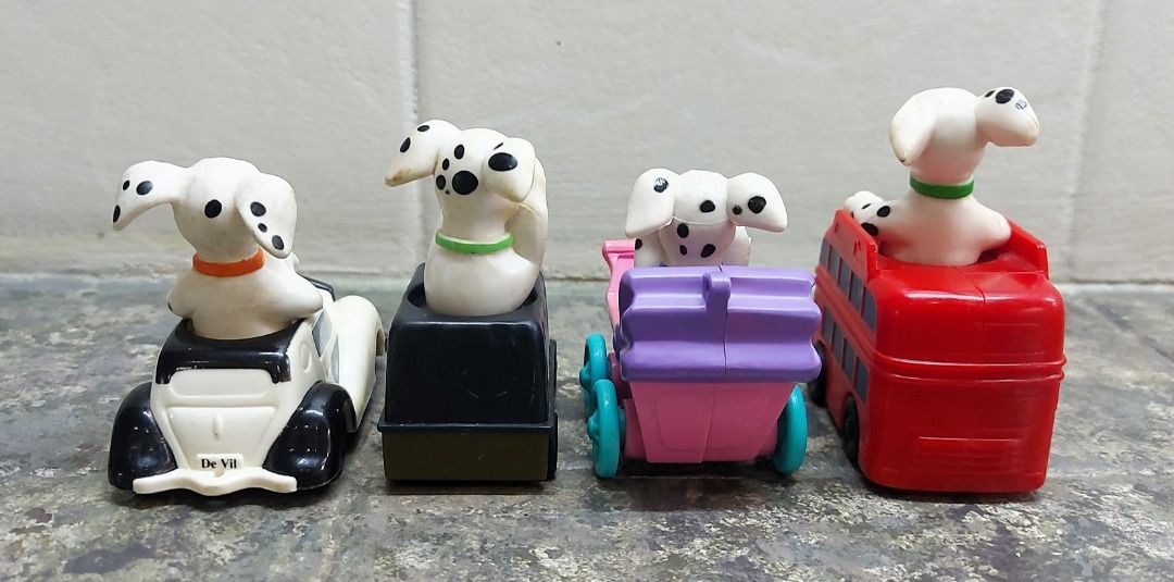 101 DALMATIANS TRANSPORT LOT - 1996 McDonald's Disney Happy Meal Toy ...