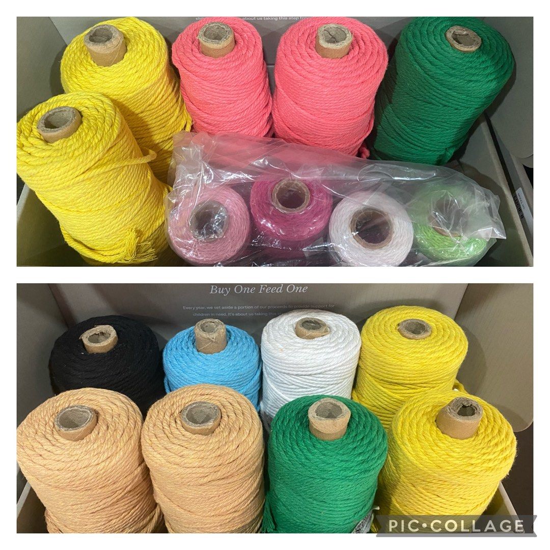 All-in! 13 pc Macrame Roll & 4 pc Mini Macrame Roll, Hobbies & Toys ...