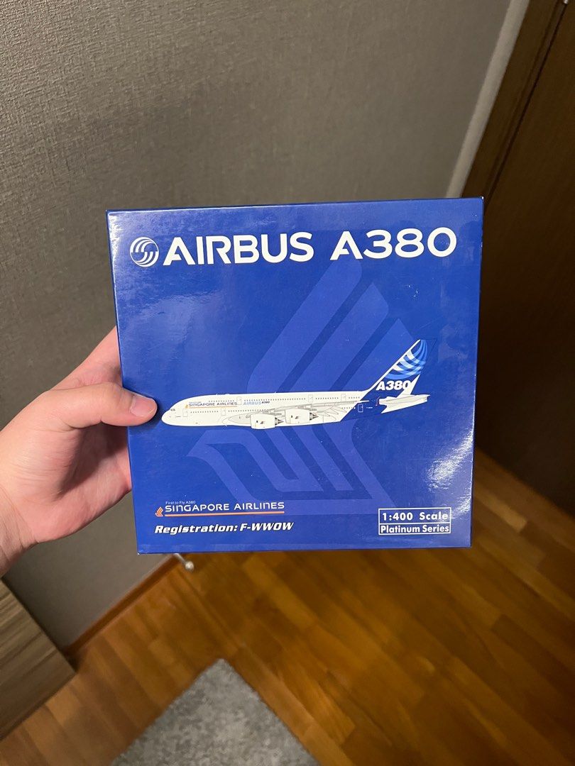 1:400 Singapore airlines A380 F-WOWW (Pheonix Models), Hobbies & Toys ...
