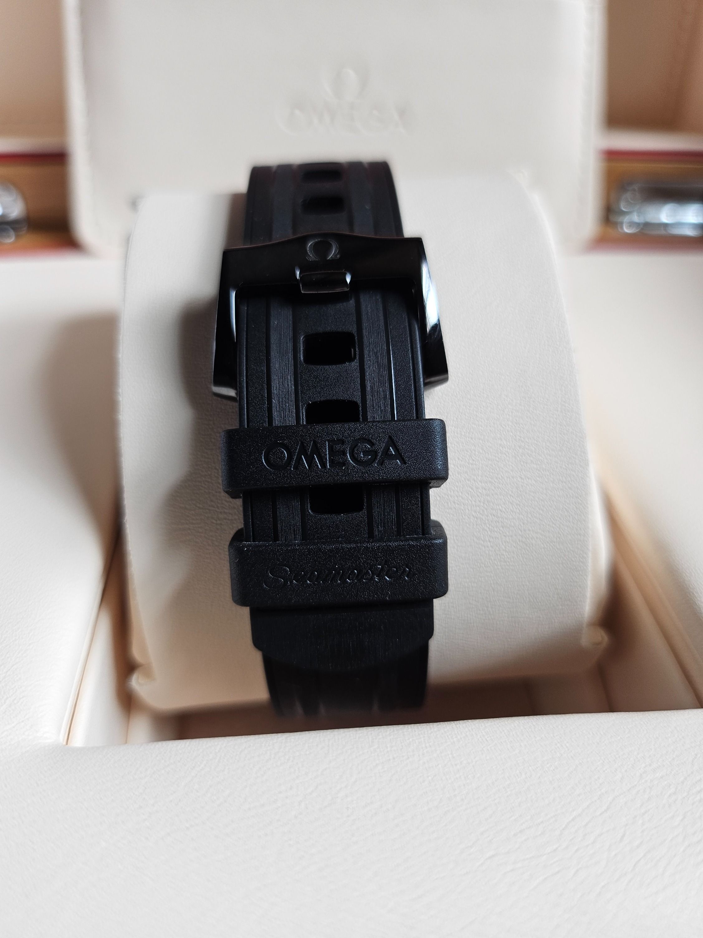 2023 Omega Seamaster Diver 300M Black Ceramic Sedna Gold Full Set ...