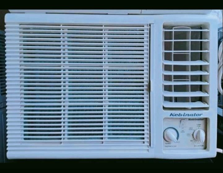 2ndhnd aircon window type 1hp free delivery COD payment 💯, TV & Home ...