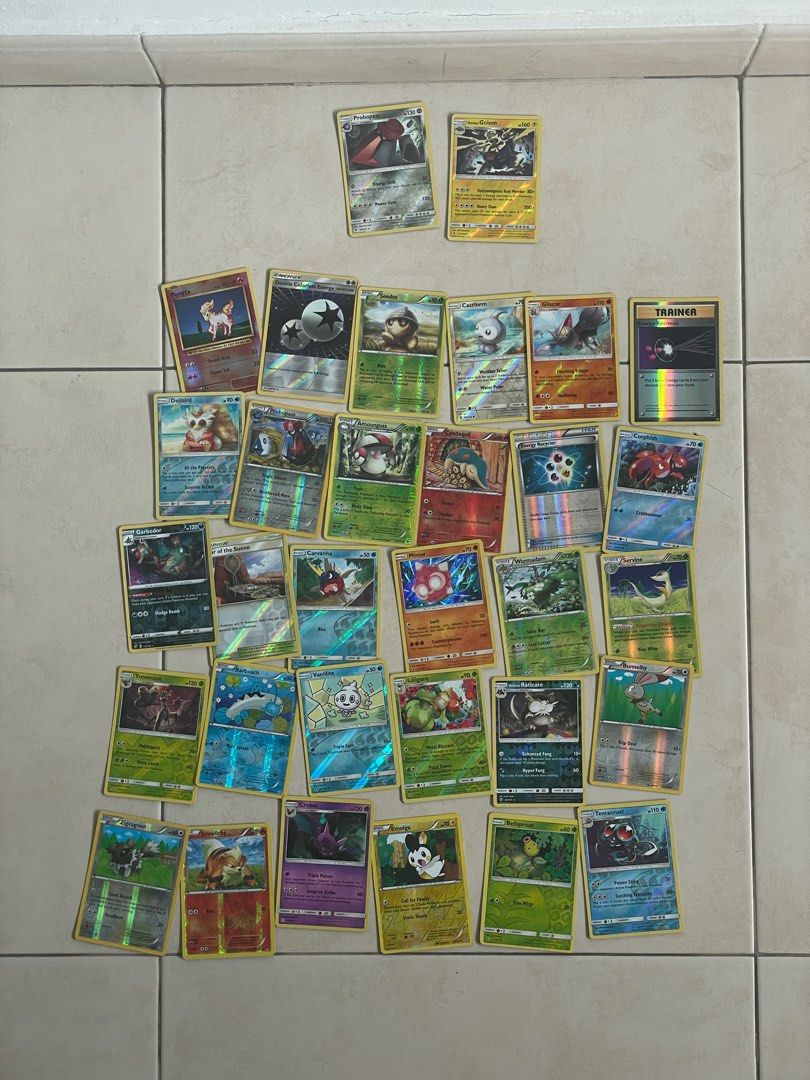 300+ Normal Pokemon Cards + 72 Reverse Holo Cards, Hobbies & Toys, Toys ...