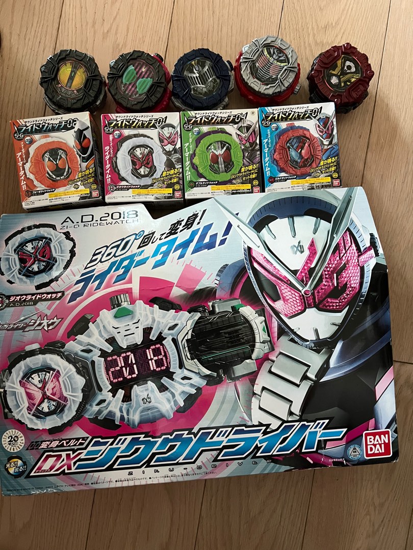 全新 zio 時王 全新 連盒 超人 henshin 變身腰帶 bandai 幪面超人 時王 扭蛋 仮面ライダー Kamen Rider ...