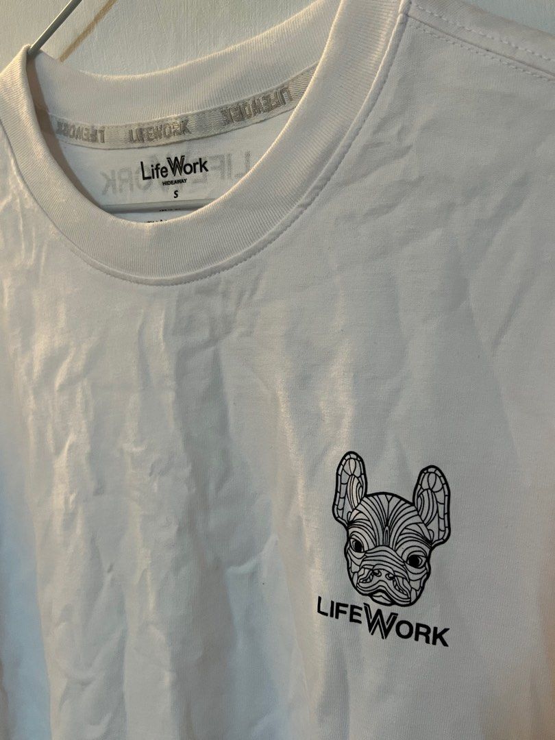 全新 韓國潮牌 LIFE WORK 法鬥 棉T 兩件一組 福袋組, 她的時尚, 上衣, T-shirt在旋轉拍賣